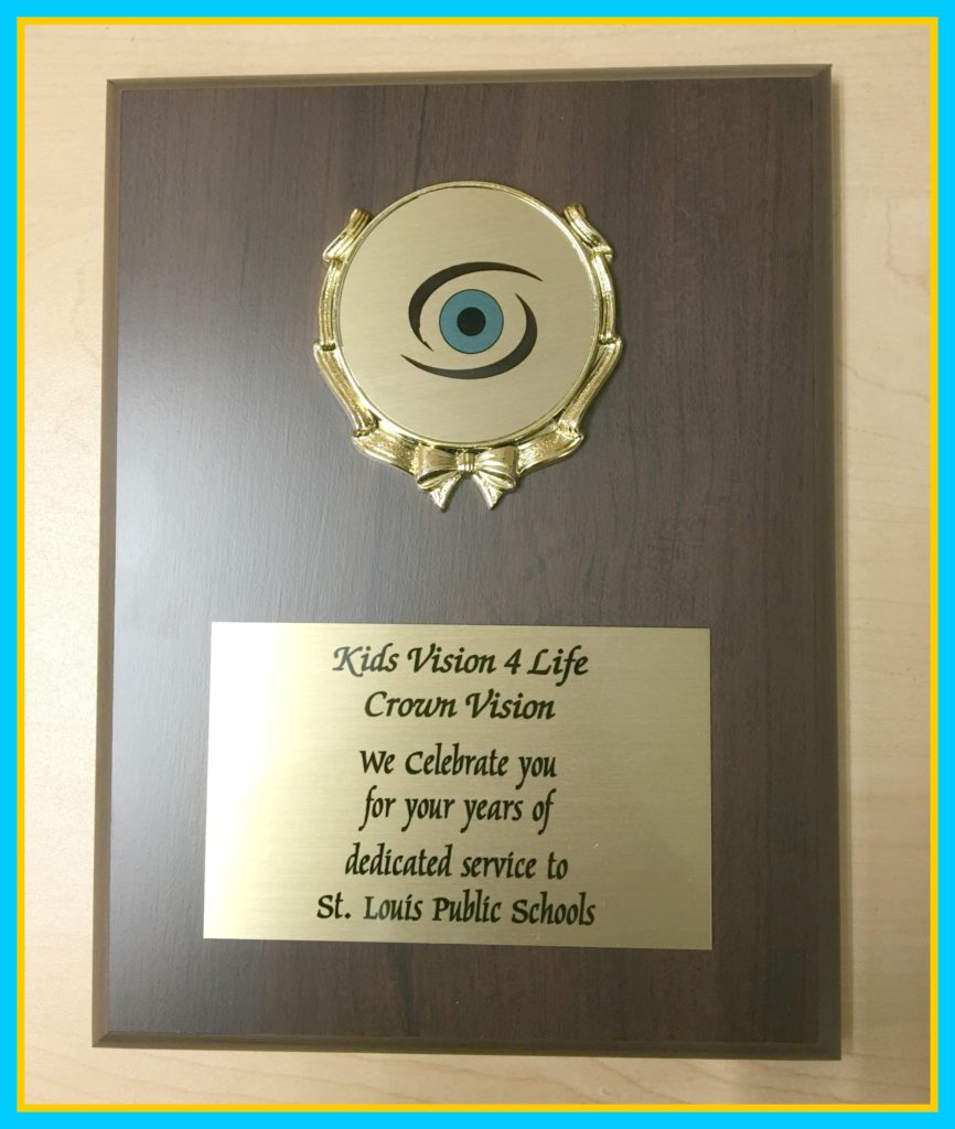 SLPS Recognizes KVFL | Kids Vision for Life St. Louis